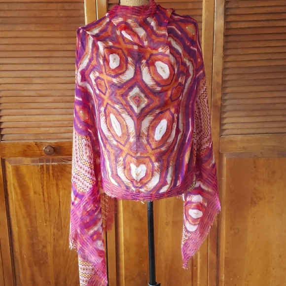 Collectioneighteen | Accessories | Nwot Beautiful Poly Wrap Or Scarf ...